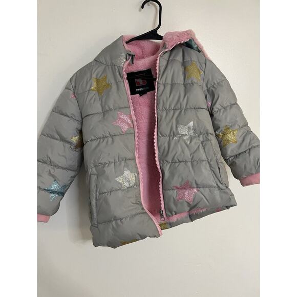 Swiss Tech | Jackets & Coats | Swiss Tech Puffer Coat Hood Girls 4t ...